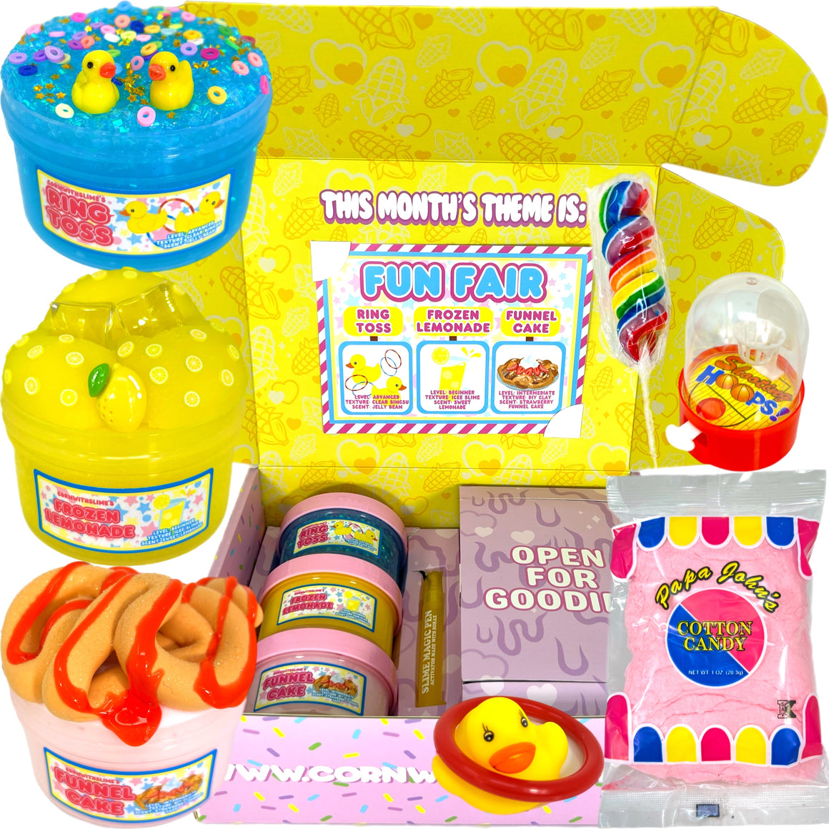 High-Quality Scented Slimes for Kids & Adults | Cornwithslime LLC